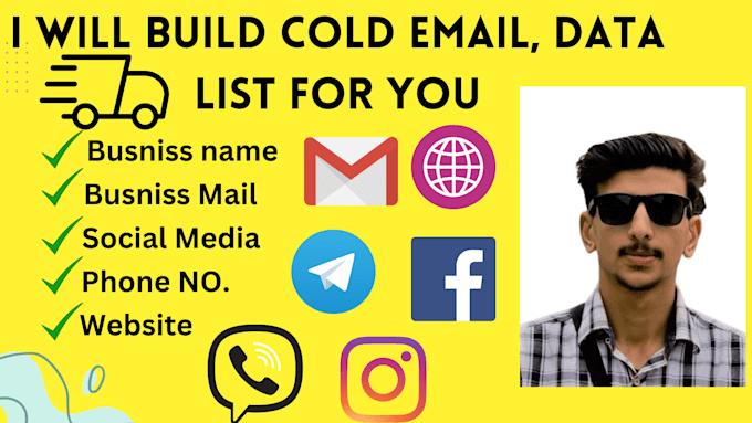 Build cold emailing, cold calling list for your busniss to grow by ...