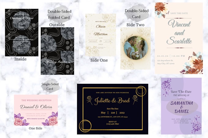 Design beautiful invitation card by Hitomidesign | Fiverr