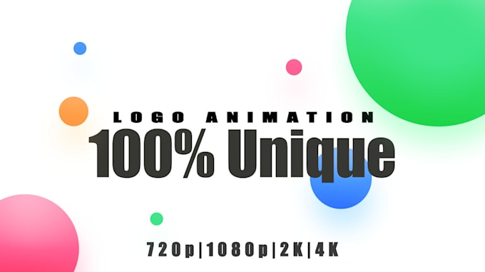Create 100 percent unique custom intro logo animation by Radashevskiy ...