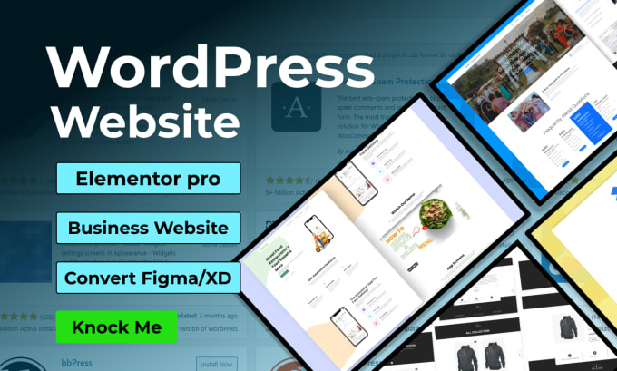 Build modern responsive wordpress website using elementor pro by ... Build modern responsive wordpress website using elementor pro by ...