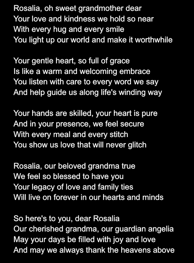 Make you a well described poem for anyone and about anything by Roy_98 ...