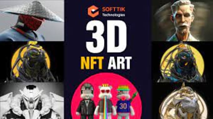 Design 3d nft collection 10k n animation n addons by Stevesony692 | Fiverr