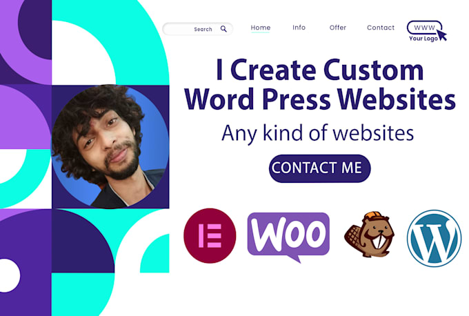 Create wordpress website design, ecommerce website for your need by ...