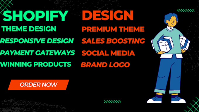 Design a mobile responsive shopify store that looks great on all ...