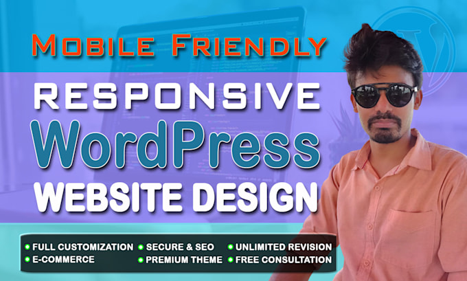 Create, customize, redesign, or repair your wordpress website by Jakircomilla1 | Fiverr