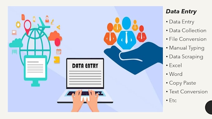 Perform data entry typing work by Subhankar010 | Fiverr