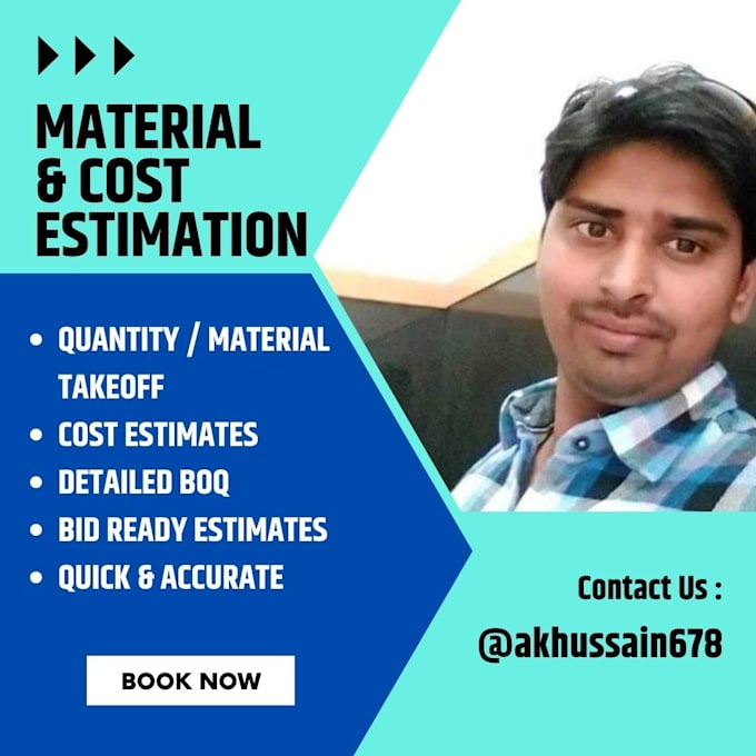 Do material take off and estimate of all construction trades by Akhussain678 | Fiverr