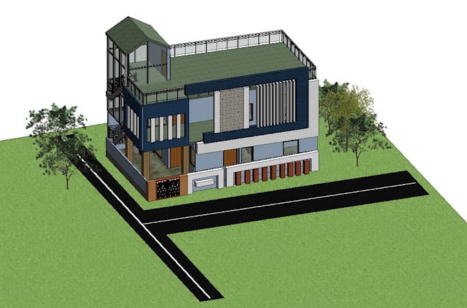Autocad designer 2d and 3d model by Anjali27_ | Fiverr