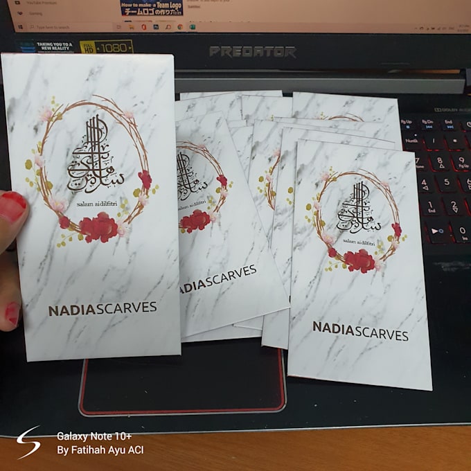 Money pocket design envelope by Byfatihahayu | Fiverr