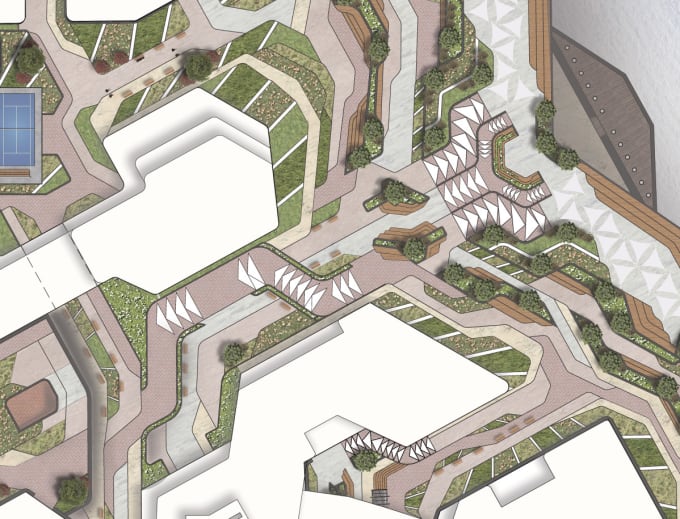 Create realistic render for plans, masterplans and layouts by Srenderr | Fiverr