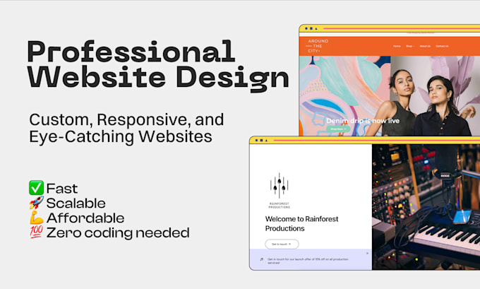 Design, fix, beautify responsive and professional websites by ...