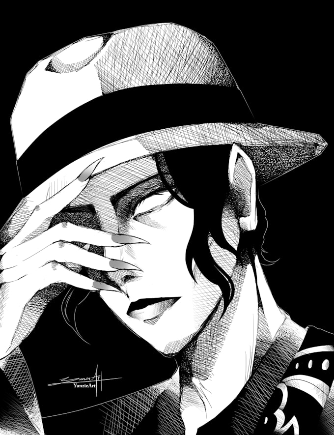 Draw normal portrait digital art for you by Yanzieart | Fiverr