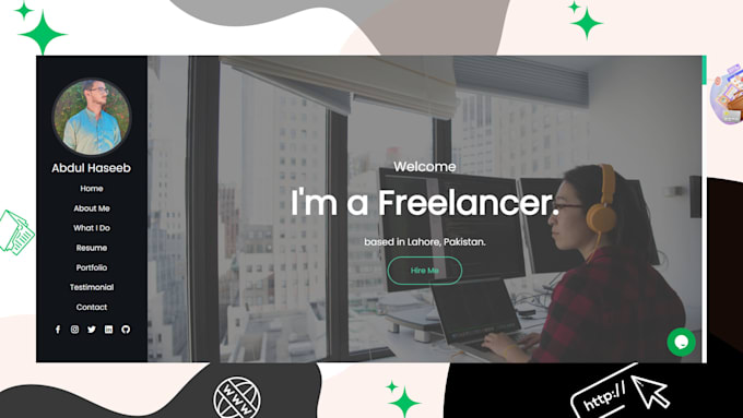 Be your front end developer with html5 css3 and bootstrap5 by Haseeb3952 | Fiverr