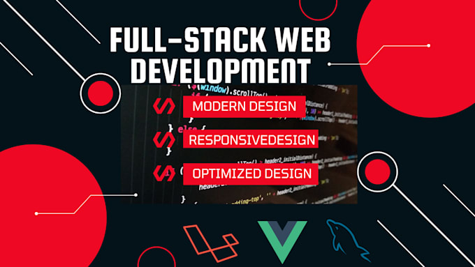 Deliver a full stack development for your web application by Geontiry | Fiverr