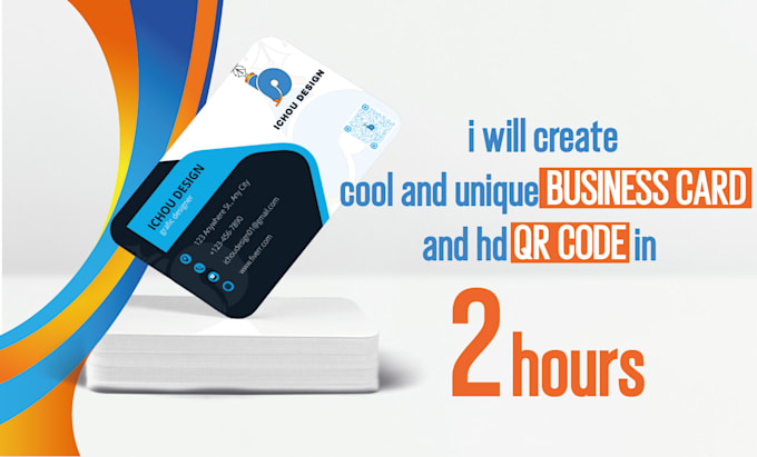 Create cool and unique business card and hd qr code in 2h by Ichouart ...