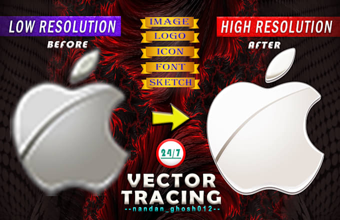 Redesign image and logo to vectorize high resolution by Nandan_ghosh012 ...