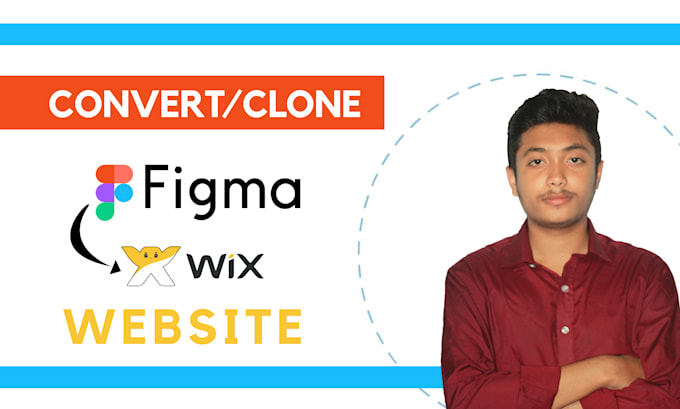 Convert or clone figma to wix with seo by Fahimdesigner24 | Fiverr