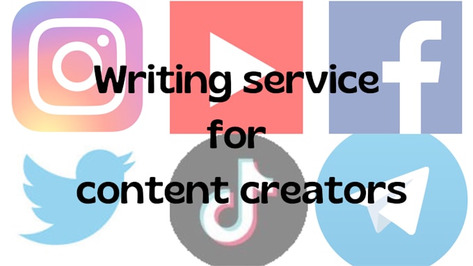 Write your scripts for social media by Santi5696 | Fiverr