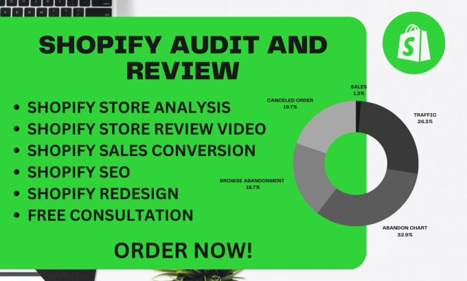 Do shopify dropshipping store audit and review to increase conversion rate by Ace_marketer007 ...
