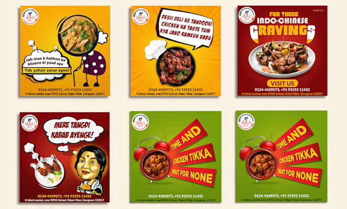Design social media posts, story templates by Kunjdua | Fiverr