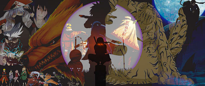 Anime cartoon poster making by Atulkumar84 | Fiverr