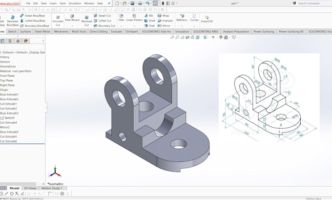 Design 2d and 3d product design, mechanical 3d models in solidworks by ...
