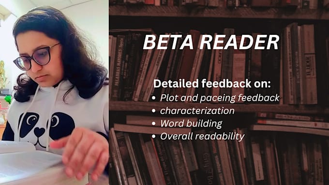 Be your beta reader by Priyanka_ghatol | Fiverr