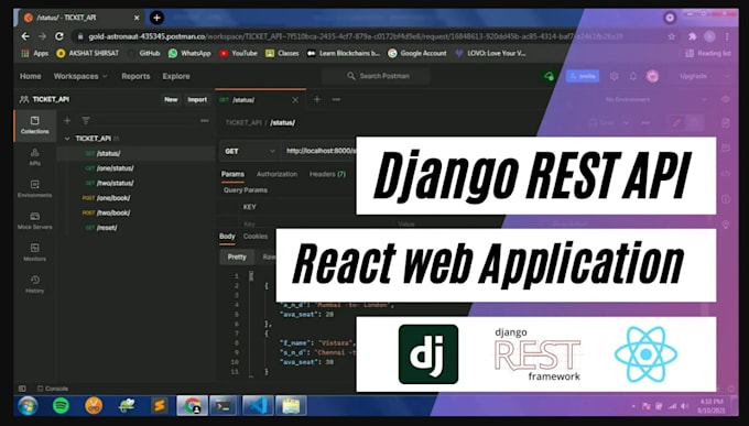 Python Programming And Django Projects Tasks By Akshatshirsat Fiverr