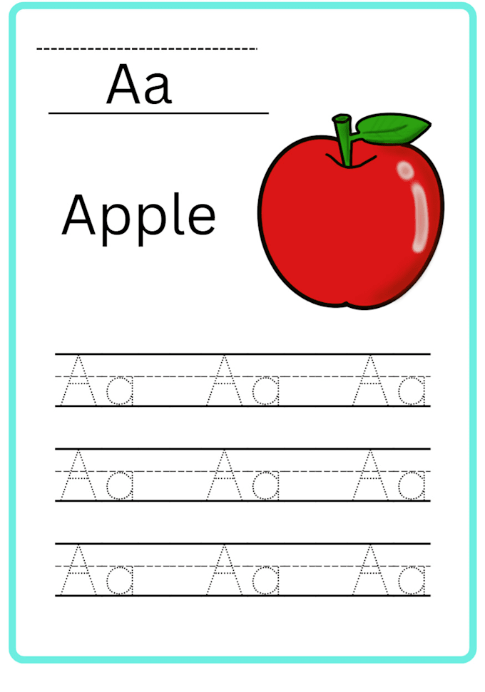 Tracing lettersnumber tracking alphabet tracing for kids by ...