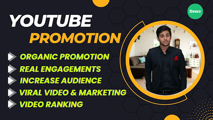 Do organic youtube promotion to targeted audience by Rhfahim023 | Fiverr
