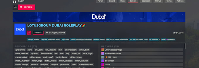 Promote your fivem servers through online marketing by Cobaltmarketing | Fiverr