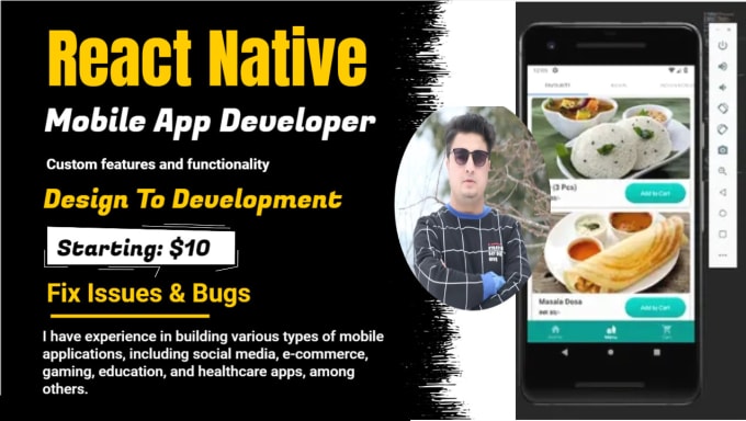 Create React React Native Mobile Apps By Keris Tech Fiverr