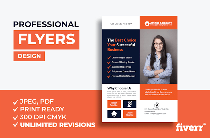 Design professional business flyers and marketing materials by ...