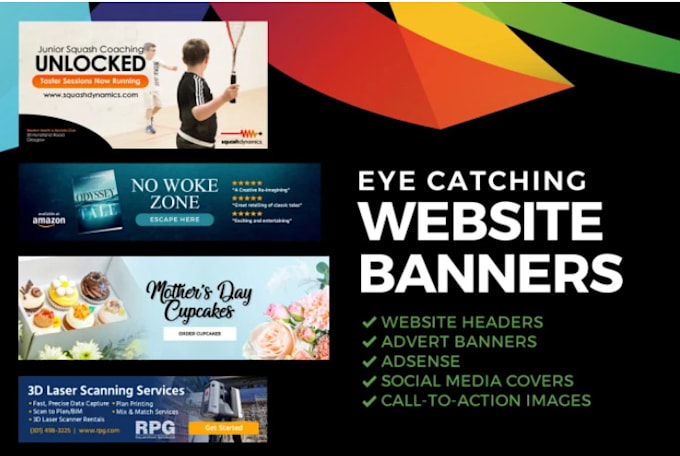 Boost your brand with web banners by Yousafm19 | Fiverr
