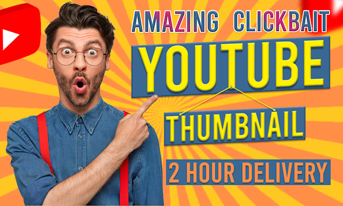 Design amazing clickbait youtube thumbnail in 2 hours by Bilalaligdu ...