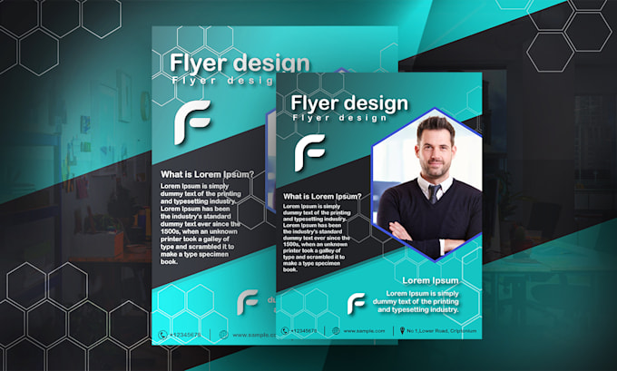 Design modern and professional flyer designs for you by Creideas | Fiverr