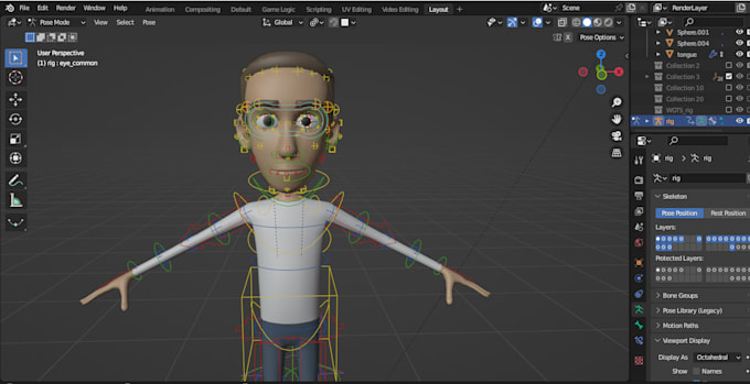 Rig Your 3d Character In Blender By Ruman28 Fiverr 
