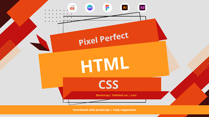 Convert your figma, xd, sketch, psd designs into fully responsive html ... Convert your figma, xd, sketch, psd designs into fully responsive html ...
