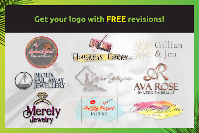 Design a splendid jewellery, beauty or fashion logo by Rydia_lm | Fiverr