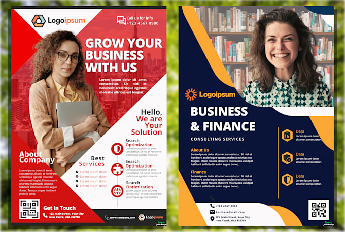 Generate high quality flyers in pdf format for printing by ...