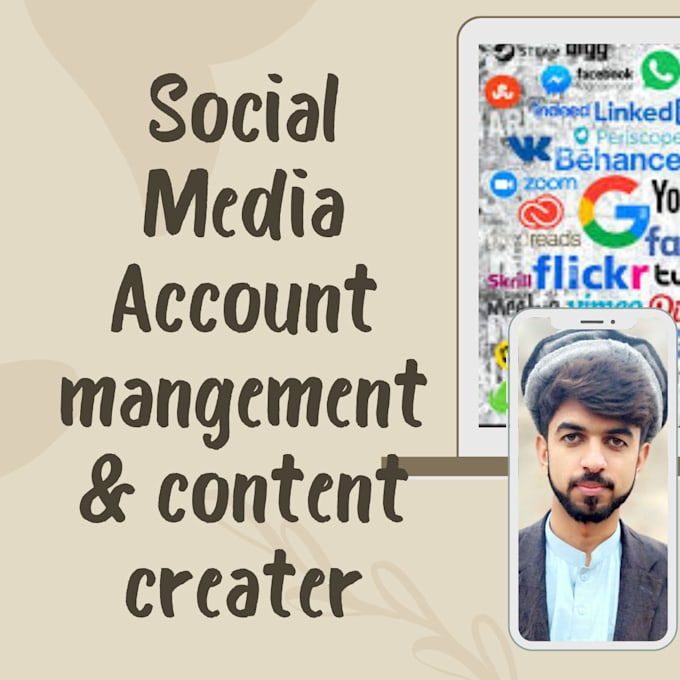 Be your professional social media manager boost your online presence by ...