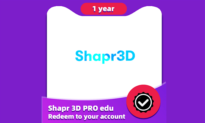 Help u certified shapr 3d pro educational discount by Libaibai | Fiverr