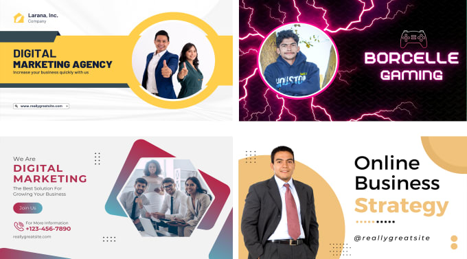 Create an amazing facebook cover banner design by Tariq_bozdar | Fiverr