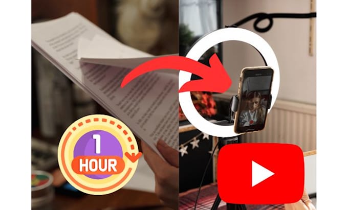 Professionally write youtube script by Vivan200 | Fiverr