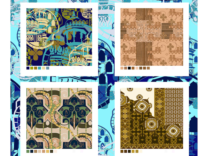 Design and redesign a seamless pattern in 24 hours by Sababhutto93 | Fiverr