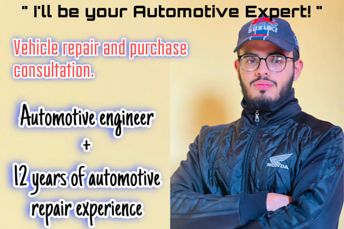 Be your automotive expert by Petrollboy | Fiverr