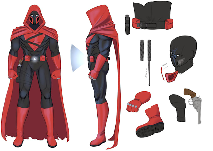 Design your character based on your description by Frankono | Fiverr