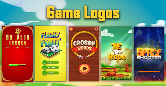 Design game cartoon logo by Gamedesigner360 | Fiverr
