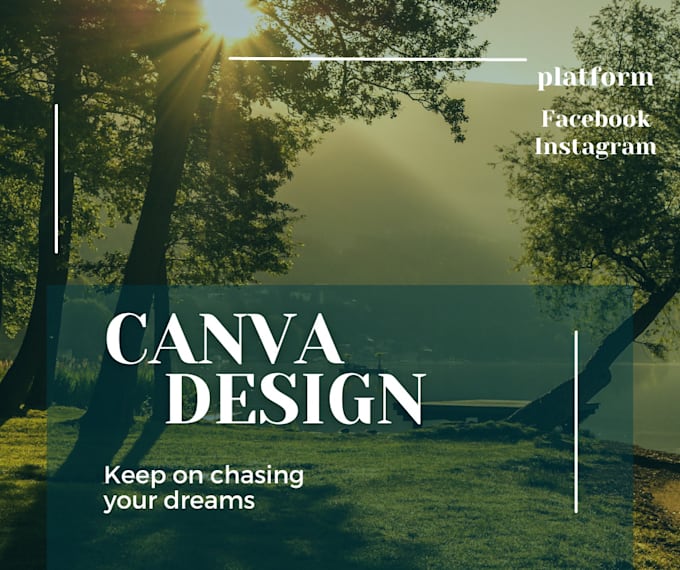 Create canva design and attractive template by Shayan31 | Fiverr