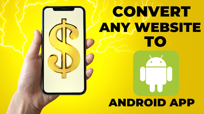 Convert any website to an android app by Ourguts | Fiverr